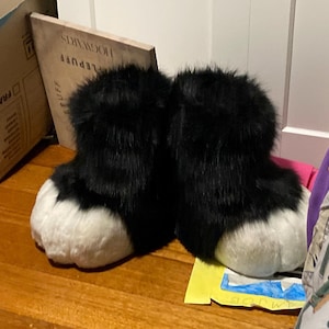 Toony Footpaw Fursuit Kemono Toony Kigurumi Fursona Kawaii Outdoor Foot ...