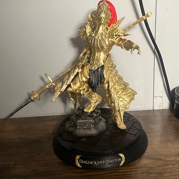 Dragon Slayer Ornstein Statue, Dark Souls Figurines, Dark Souls Boss ...