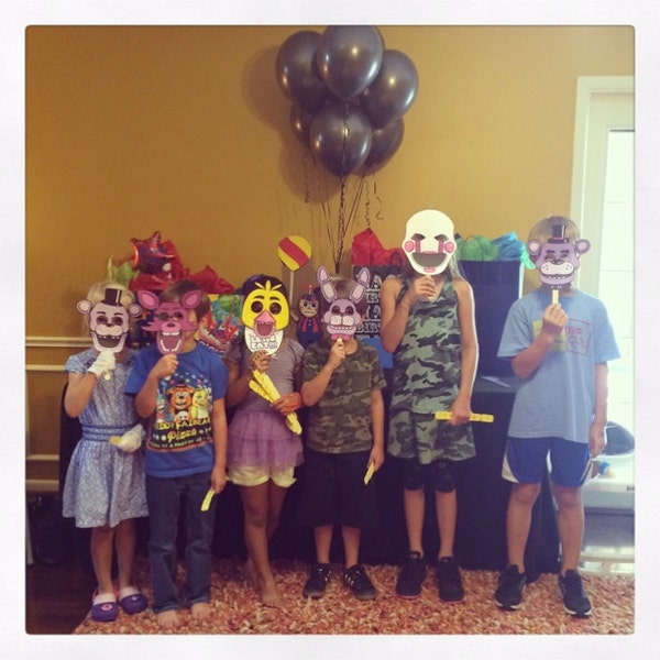 Five Night's at Freddy's Game Token Printable - Etsy