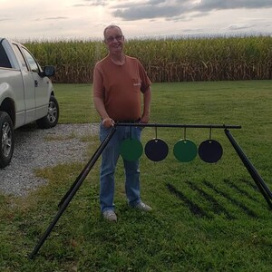 4 Tall IDPA NRA Knock-over Shooting Targets 3/8 | Etsy