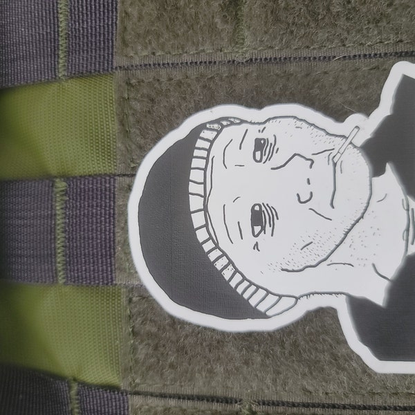 Doomer Wojack Meme Morale Patch: Tactical Hat, Range Bag - Etsy