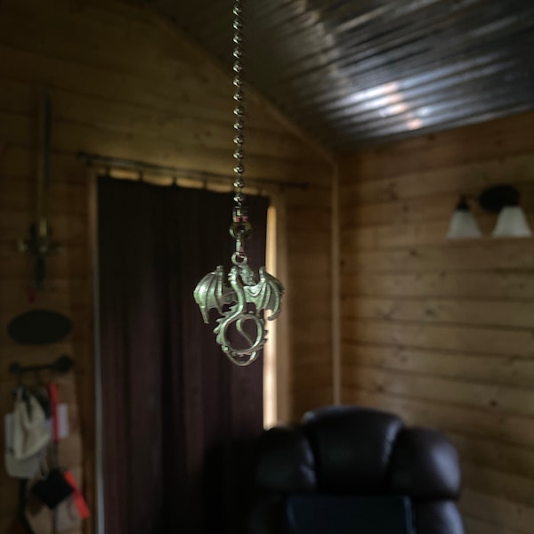 Flying Dragon Ceiling Fan Light Pull Chain Set of Two - Etsy