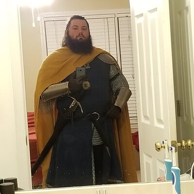 Knight's Cape Medieval Linen Cloak - Etsy Australia