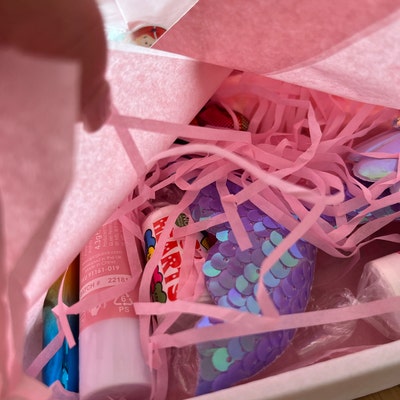 Girls Treat Box Little Girls Birthday Box Pamper Box Party Favours ...