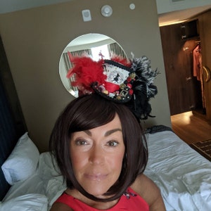 Mini Bowler Hat Steampunk Bowler Hat Silver Cog and Gear - Etsy