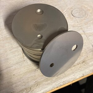 Steel Disc Raw Steel Steel Circle Pick Diameter and - Etsy