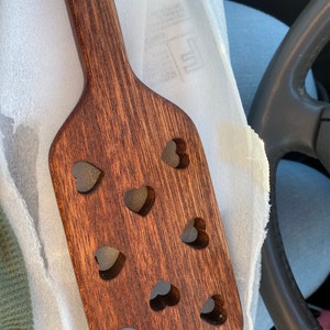 Wood Spanking Paddle Attitude Adjustment With Instructions - Etsy