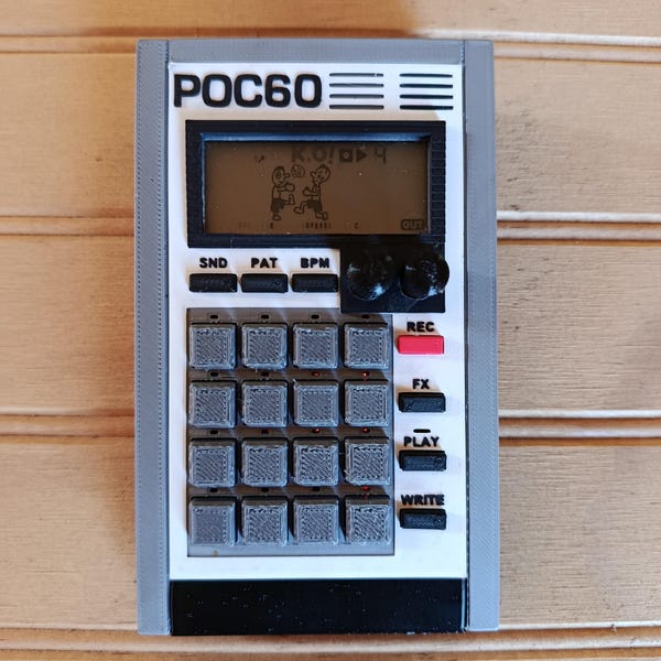 MONOLITH SLIM - 3D Printed Case for Teenage Engineering Pocket Operator ...