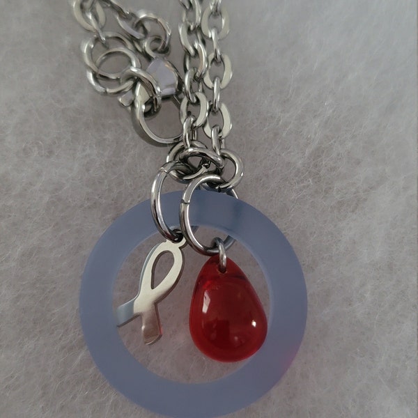 Pacemaker Necklace Cross Fish Ichthys Religious Pacemaker Heart Charm ...