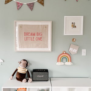 Let's Learn Canvas Banner Let's Learn Sign Kids - Etsy