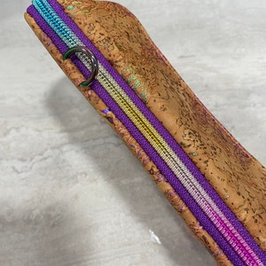 Size 5 Purple Zipper by the Yard With Rainbow Coil 5 Yards & 15 Regular ...