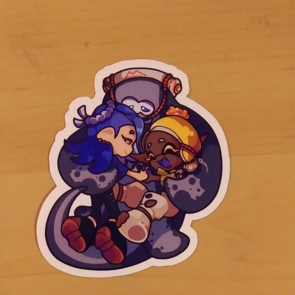 Splatoon 3 Deep Cut Sticker - Etsy