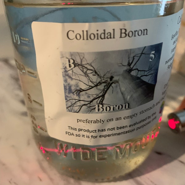 Colloidal Boron - Etsy