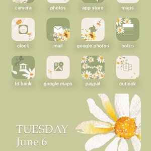 70 Cute Flowers Desktop Folder Icons Mac Windows Folders - Etsy