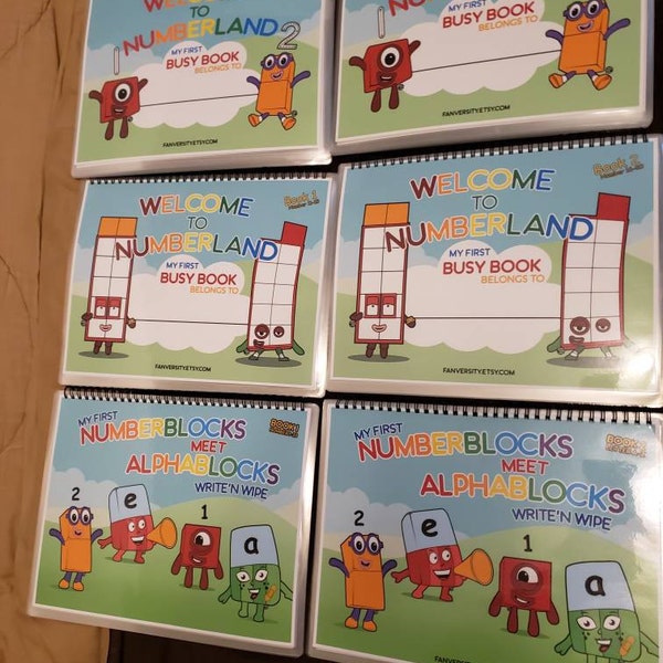 Number 1 to 10 Busy Binder Book - Activity Book for Preschool and ...
