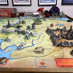 Mountains for War of the Ring Normal Map 12 Element. - Etsy