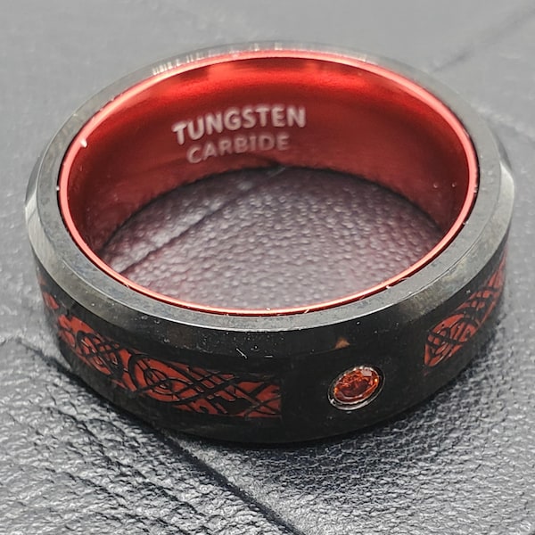 6mm Brushed Men Tungsten Ring Engagement Wedding Band Anniversary Band ...