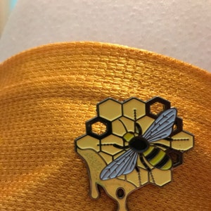 Honey Bee Pin - Etsy