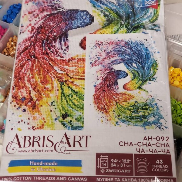 Fearless Gaze Magical Bead Embroidery Kit - DIY Mystical Art Craft ...