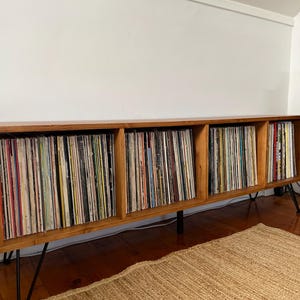 3 Tier Record Player Unit, Media Unit, Tv Stand, Vinyl Storage Unit ...