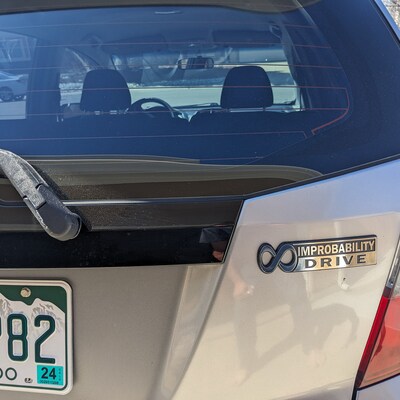 The Hitchhiker's Guide to the Galaxy infinite Improbability Drive Car ...