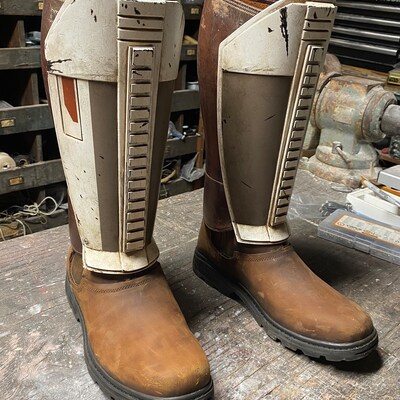 Bo-katan Armor, Shin Guard, Shin Greaves, Costume, Custom Size - Etsy