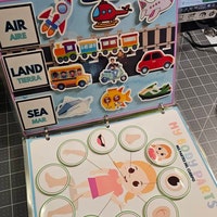 Five Senses Sorting Activity, 5 Senses Matching, Toddler Busy Book ...