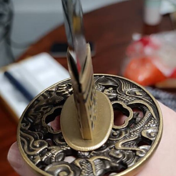 Handmade Crafts Hellfire Katana Sword Handmade Japanese Samurai Sword ...