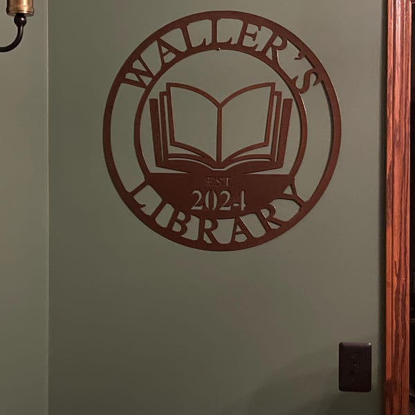 Custom Circle Tree Est Sign, Metal Tree Sign, Gift, Name Sign, Home ...