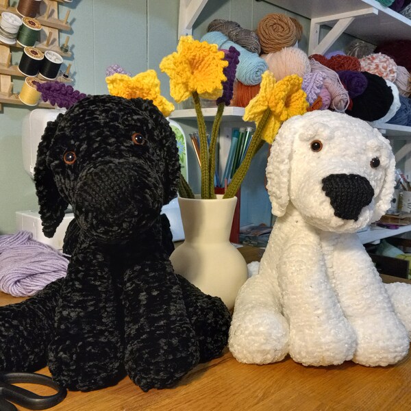 Larry the Labradoodle Toy Knitting Pattern Digital Download - Etsy
