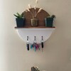 Key Hooks & Shelf, Key Holder, Key Organizer, Entryway Shelf - Etsy