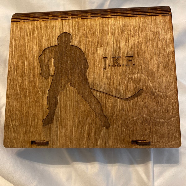 Personalized Men's Valet Box | Custom Keepsake Box | Groomsman Gift ...