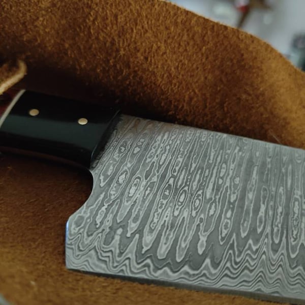 9" Custom Handmade Damascus Steel KARAMBIT KNIFE Sharp Edge Knife Gift ...