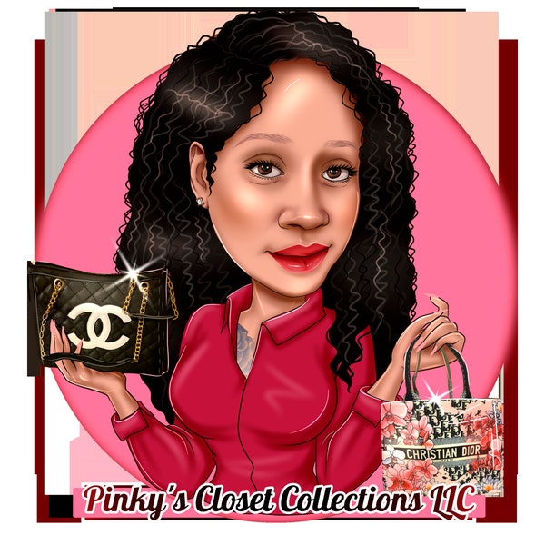 Purse and Handbag Designer Logo - Custom Portrait for Your Business ...