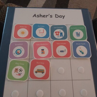 Editable Daily Kids Routine Cards I Toddler Visual Routine I Morning ...