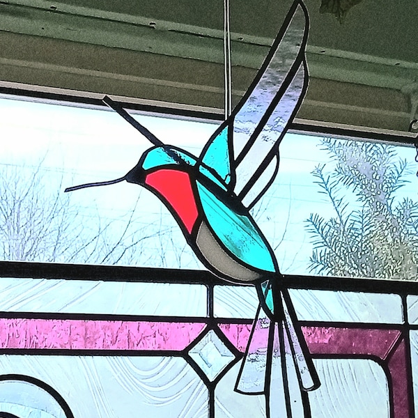 Abstract Sun Stained Glass Suncatcher - Etsy