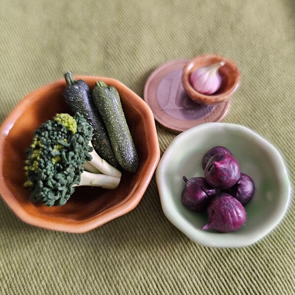 Miniature Watermelon Fruit Clay Mini Fruit Dollhouse Handmade 1/12 ...