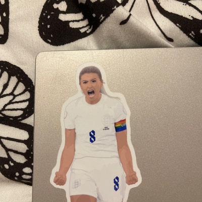 Leah Williamson Vinyl Sticker, England Lionesses Sticker, Lionesses ...