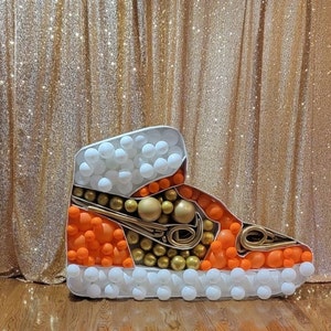 Sneaker From Balloons, Shoe Mosaic From Balloons, Decor Ideas, Mosaic ...