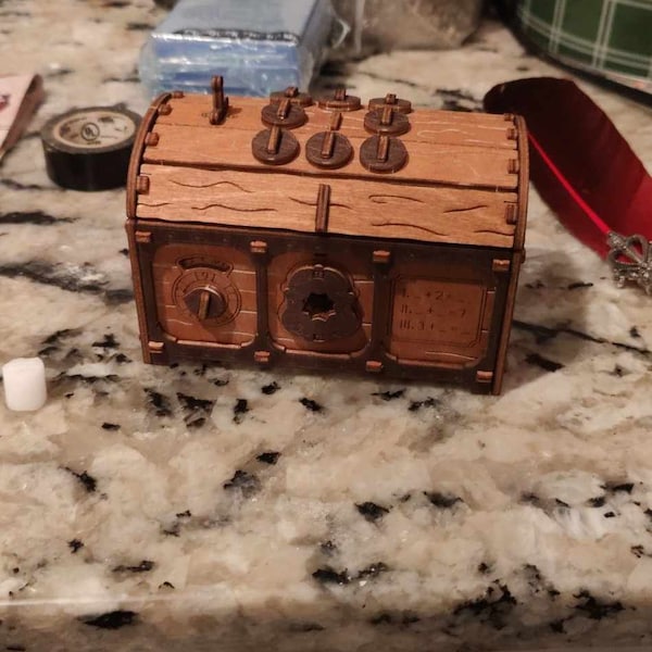 WOODEN.CITY 3D Wooden Puzzle – Industrial Vintage Wall Clock | DIY Wall ...