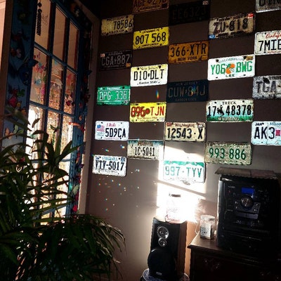 REALLY CRAPPY Set of 10 Authentic License Plates Worn Out, Banged Up ...