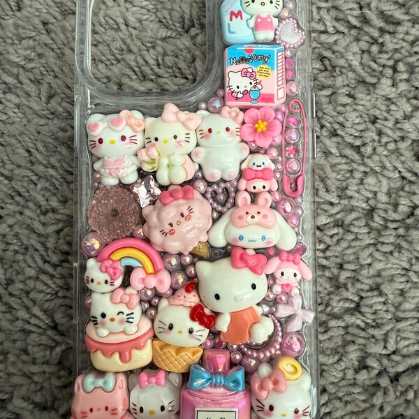 Junk Cases | Charm Phone Cases | Sanrio Phone Case - Etsy