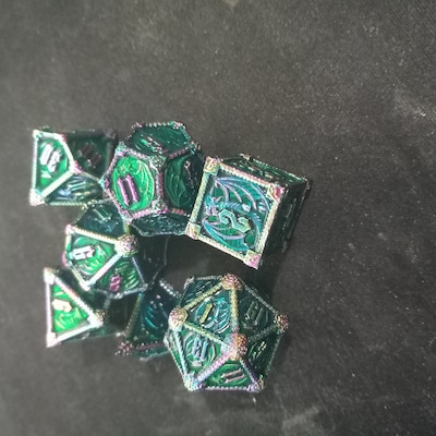 Resin Dice Set / Dungeons and Dragons / Dnd D&d Dice / - Etsy UK