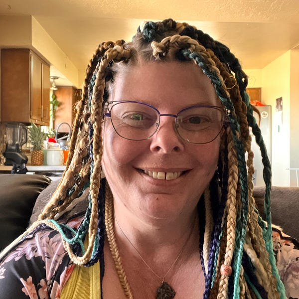 Mixture of Braids, Crochet Dreads and Twisted Dreads in a Beautiful ...