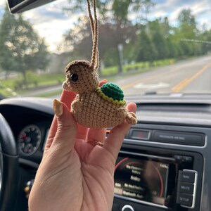 Dinosaur Car Accessory, Dinosaur Car Crochet, Car Hanging Charm ...