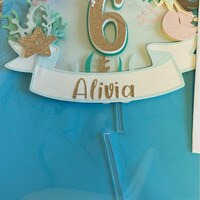Aguacate cumpleaños banner torta de aguacate Topper kit de - Etsy México