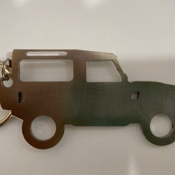 Land Rover Defender Classic 4x4 Key Chain - Etsy