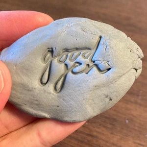 Ceramic Signature Stamp Logo, 12mm Thick Brass Pottery Stamp, Custom ...