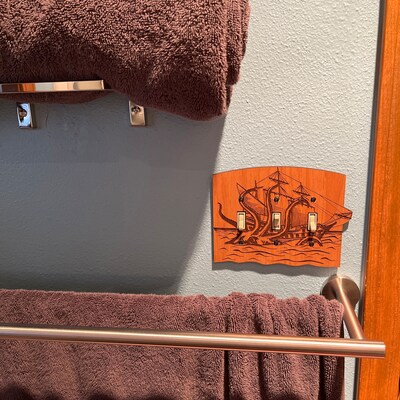 Tuna Fishing Wooden Switch Plate Cover - Etsy