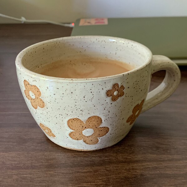 Handmade Ceramic Thumb Cup Indent Mug Pinch Tumbler 12 Oz Ounce - Etsy